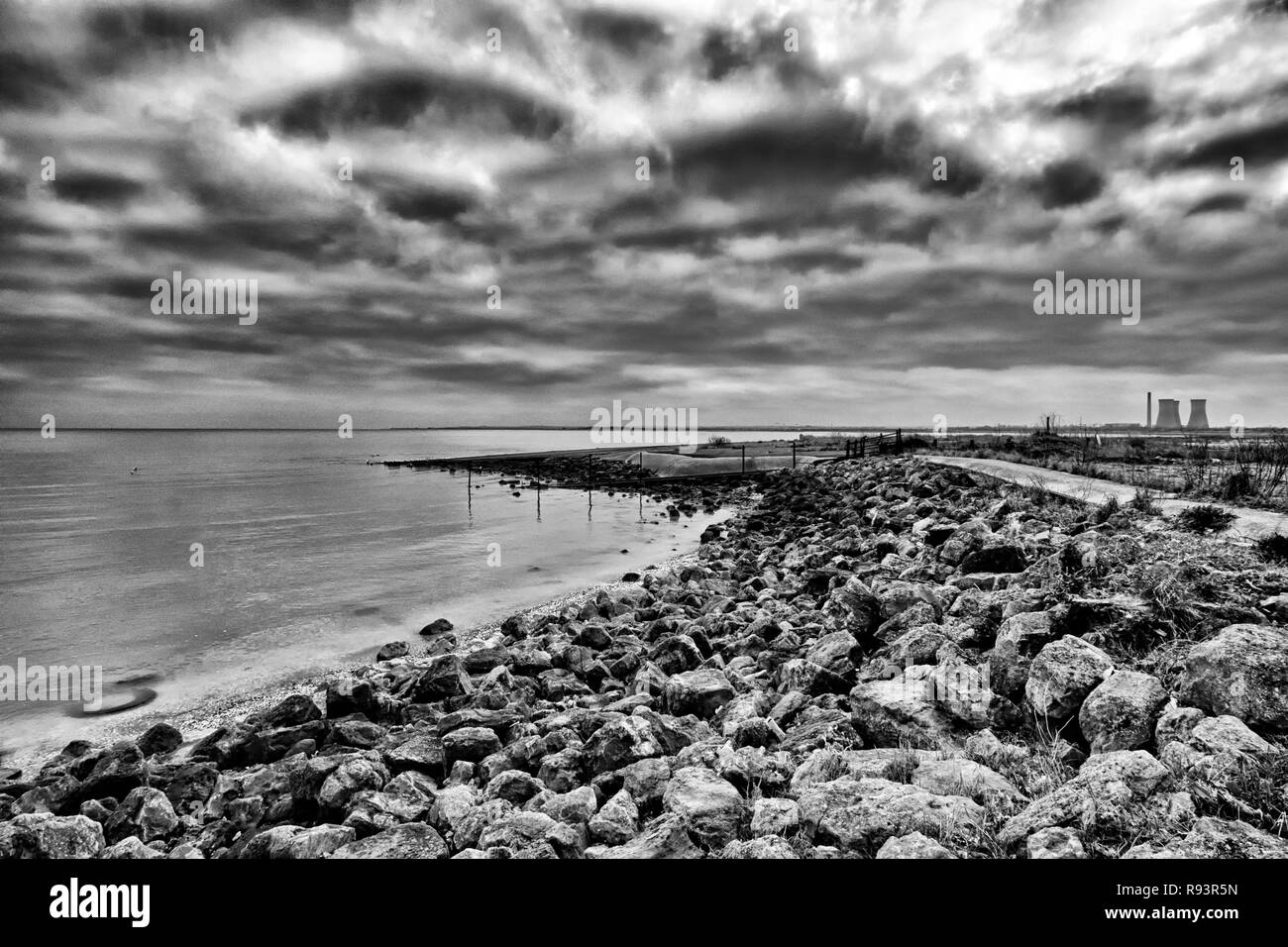 Cliffsend ramsgate Black and White Stock Photos & Images - Alamy