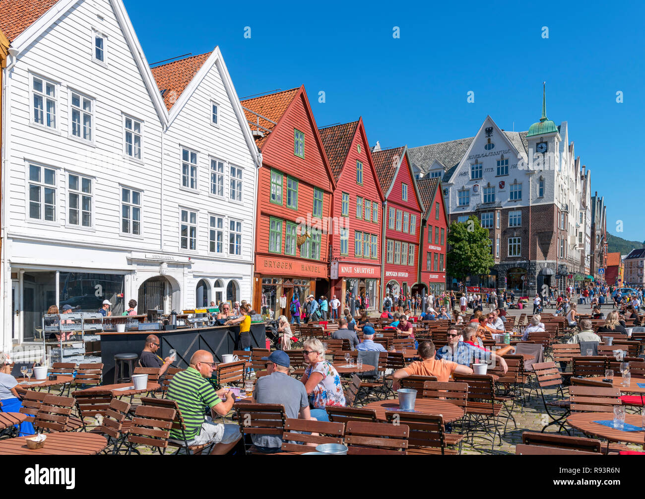 Bergen Bryggen Wooden Houses High Resolution Stock Photography and ...