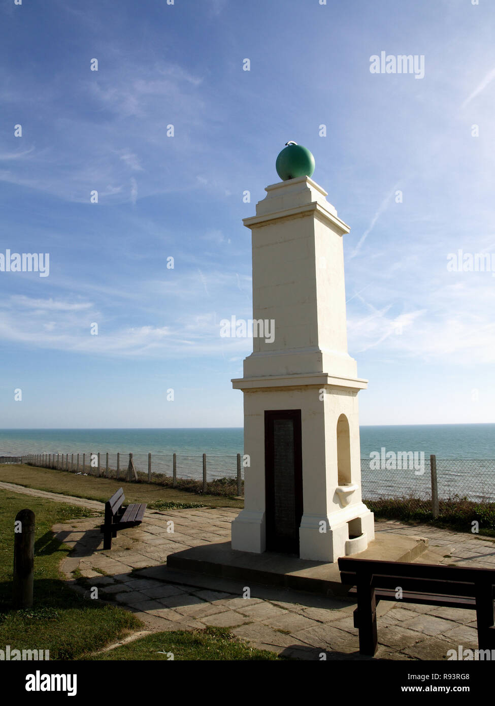The Meridian Monument, Peacehaven, East Sussex Stock Photo - Alamy
