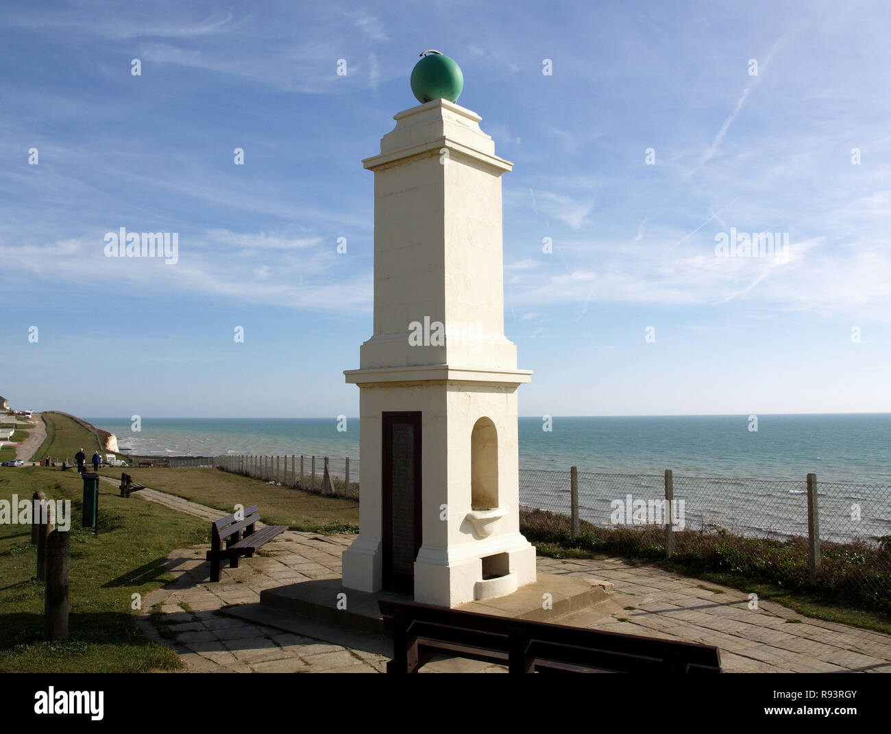 The Meridian Monument, Peacehaven, East Sussex Stock Photo - Alamy