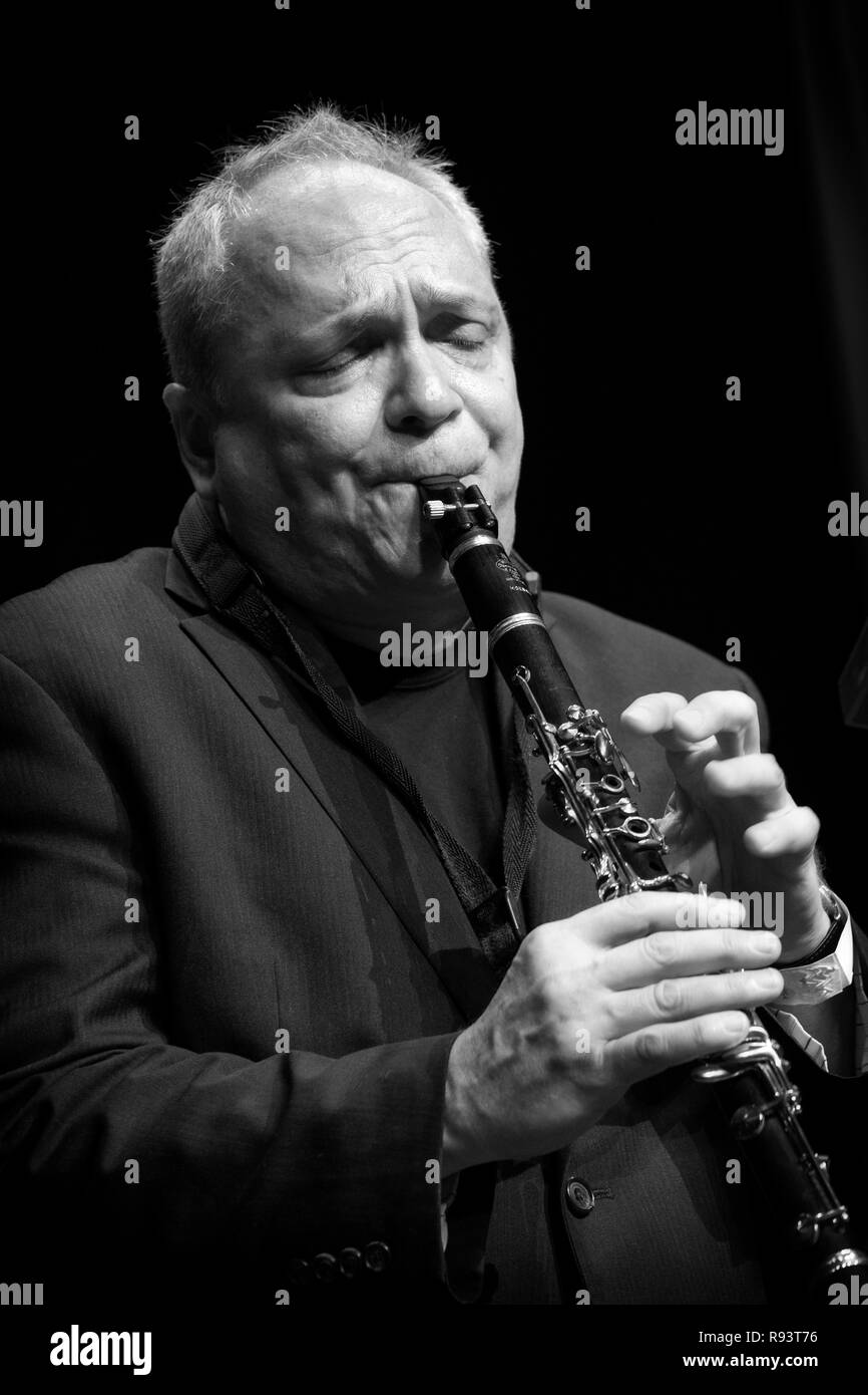 Clarinetist Black and White Stock Photos & Images - Alamy