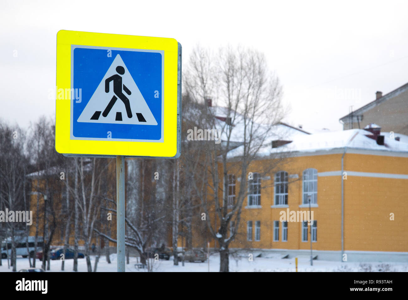 Road signs, road sign zebra Stock Photo - Alamy