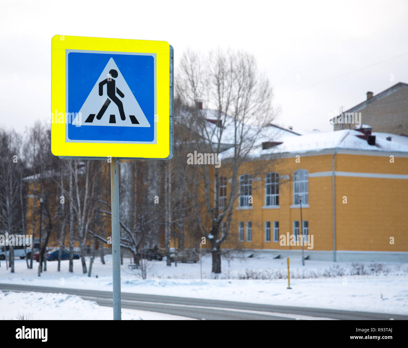 Road signs, road sign zebra Stock Photo - Alamy