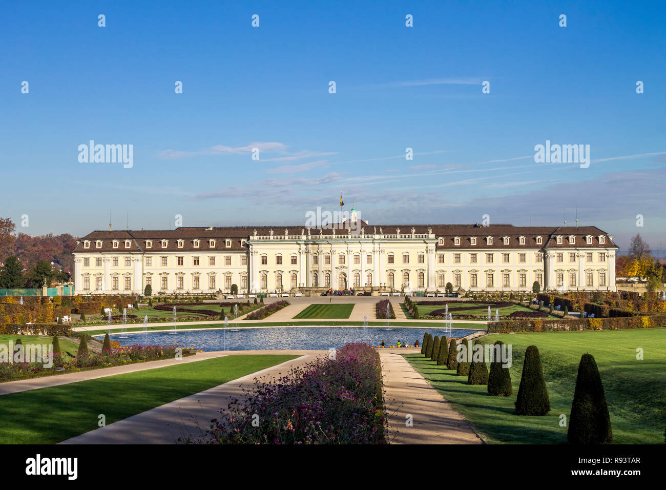 Facade of ludwigsburg palace hi-res stock photography and images - Alamy
