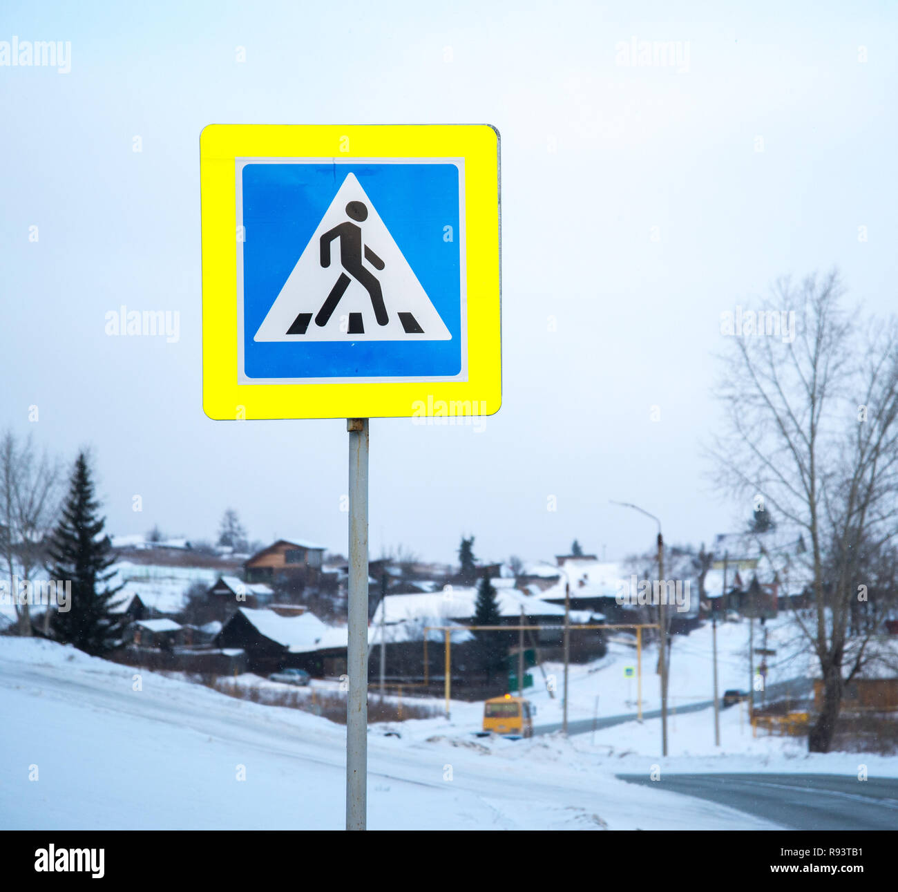 Road signs, road sign zebra Stock Photo - Alamy