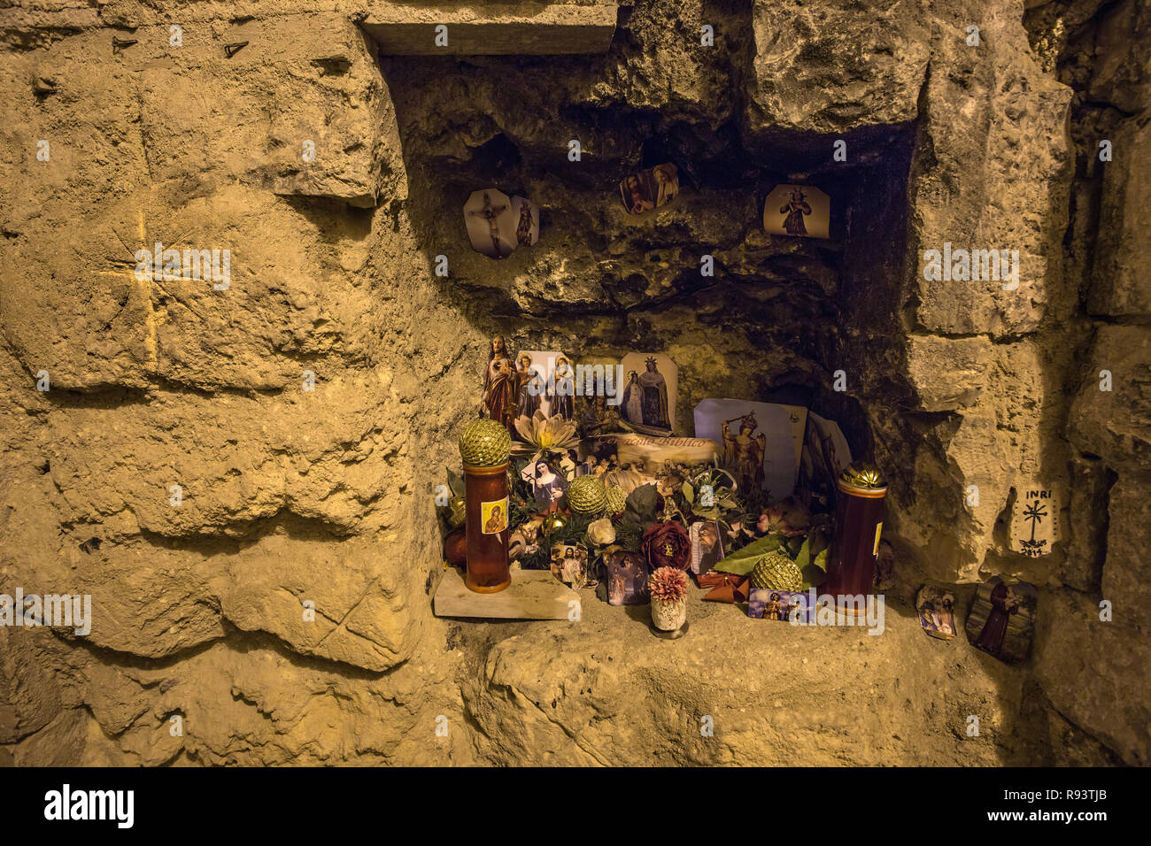 Altar wall of the chapel hi-res stock photography and images - Alamy