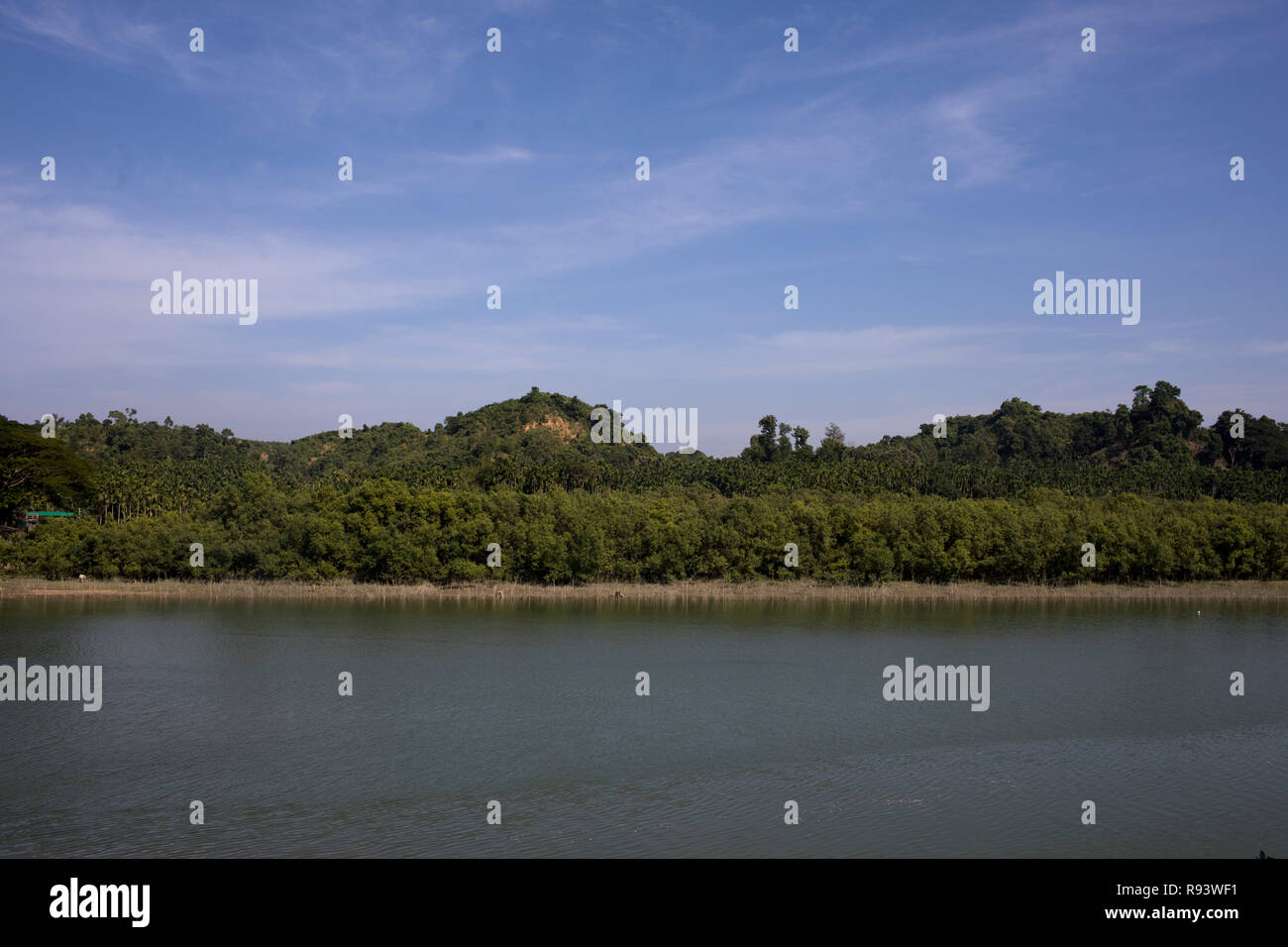 Reju Khal or Reju canal. Cox's Bazar, Bangladesh Stock Photo - Alamy