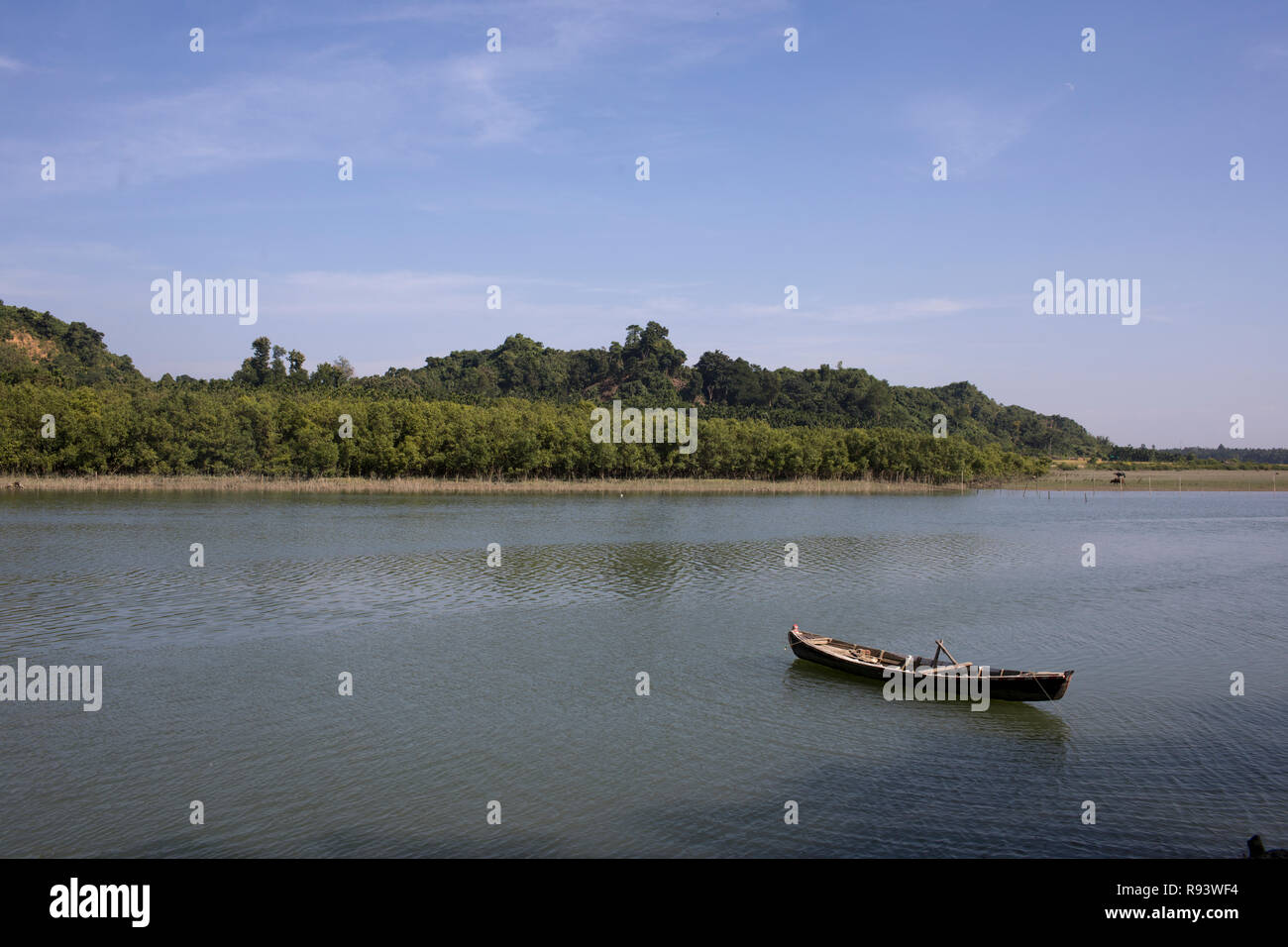 Reju Khal or Reju canal. Cox's Bazar, Bangladesh Stock Photo - Alamy