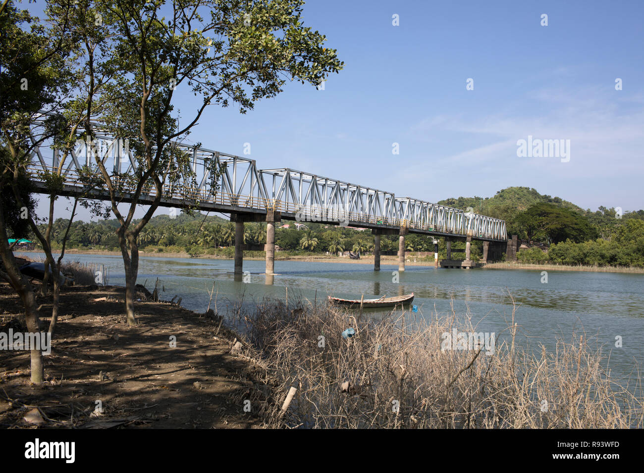 Reju Khal or Reju canal. Cox's Bazar, Bangladesh Stock Photo - Alamy
