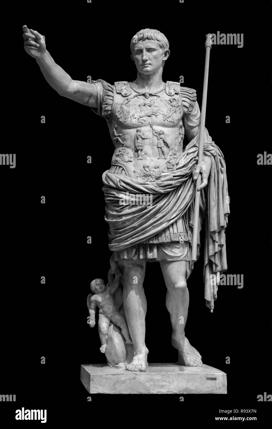 Portrait Of Augustus As General From Primaporta