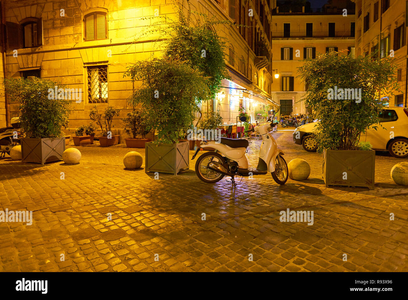 ROME, ITALY - CIRCA NOVEMBER, 2017: Rome urban landscape. Rome is the ...