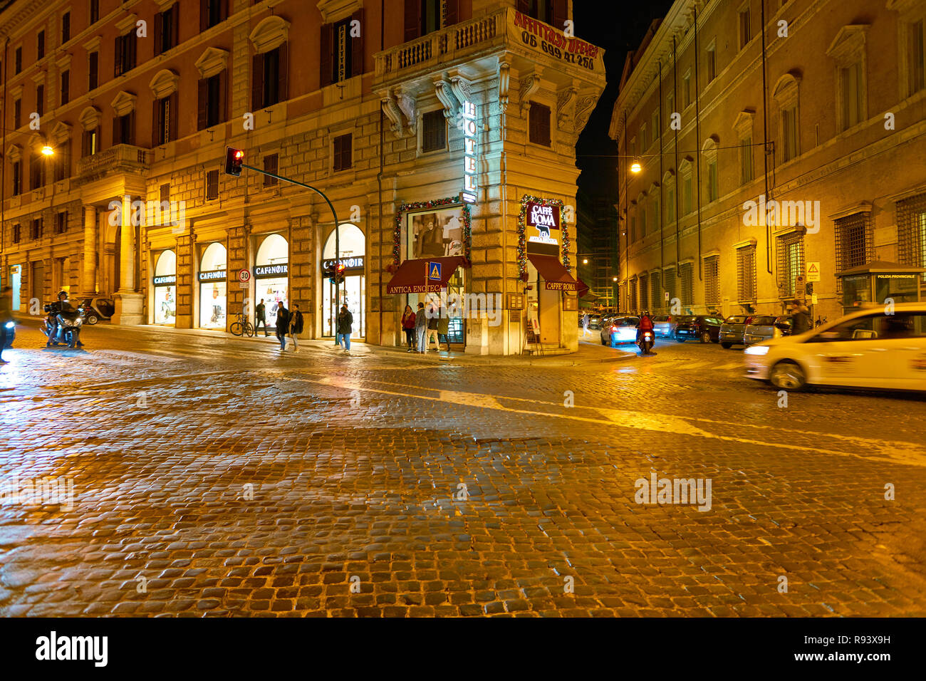 ROME, ITALY - CIRCA NOVEMBER, 2017: Rome urban landscape. Rome is the ...