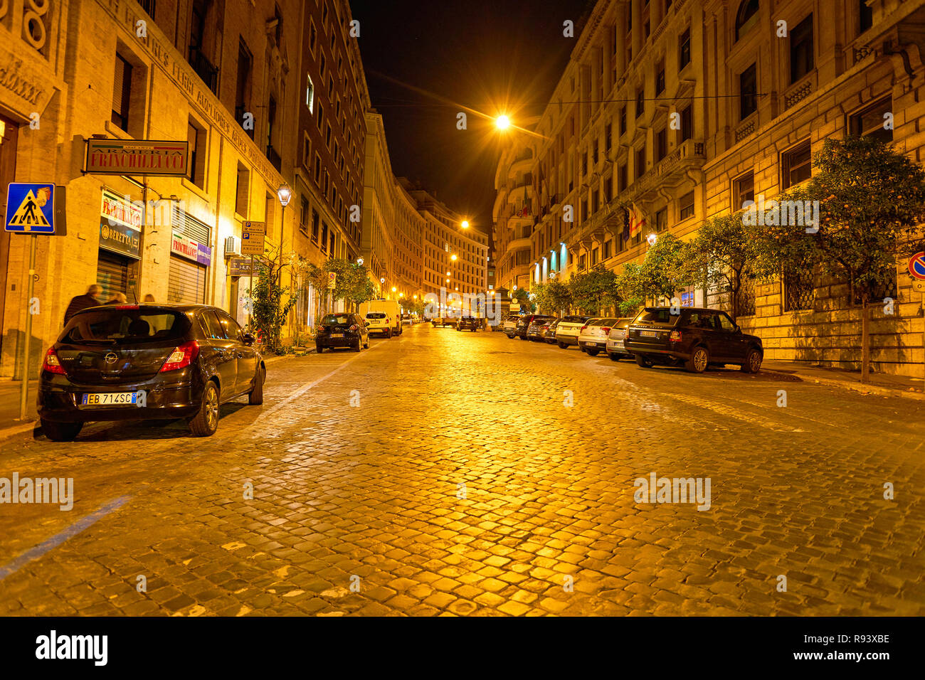 ROME, ITALY - CIRCA NOVEMBER, 2017: Rome urban landscape. Rome is the ...