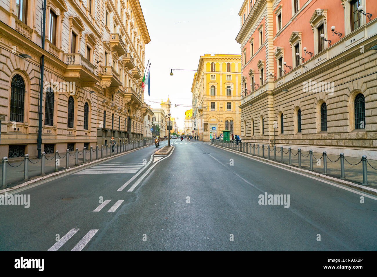 ROME, ITALY - CIRCA NOVEMBER, 2017: Rome urban landscape. Rome is the ...