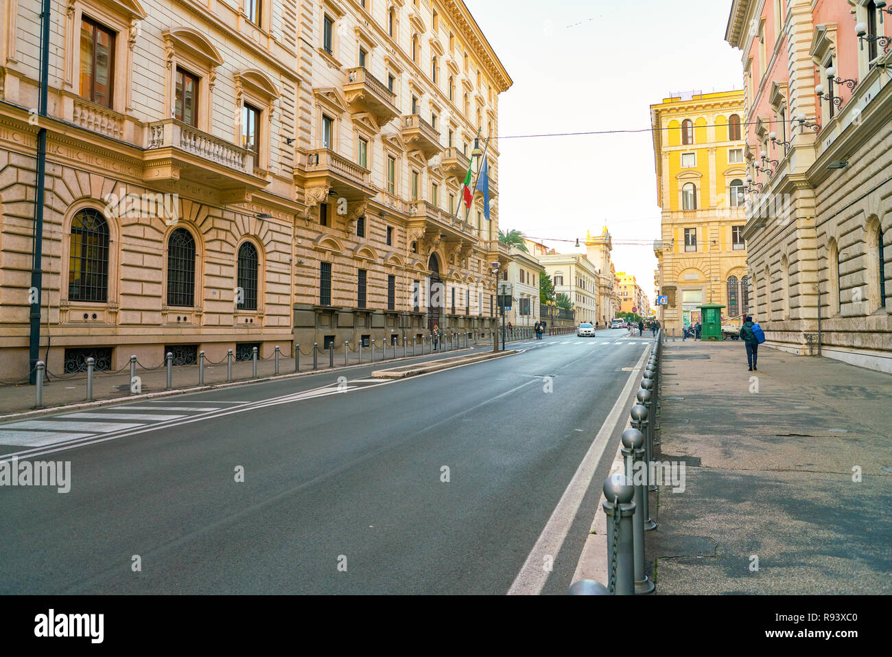 ROME, ITALY - CIRCA NOVEMBER, 2017: Rome urban landscape. Rome is the ...
