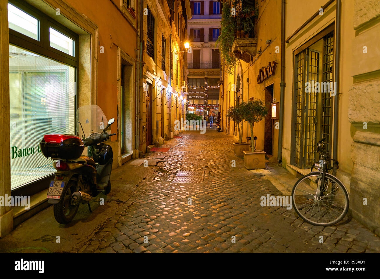 ROME, ITALY - CIRCA NOVEMBER, 2017: Rome urban landscape. Rome is the ...