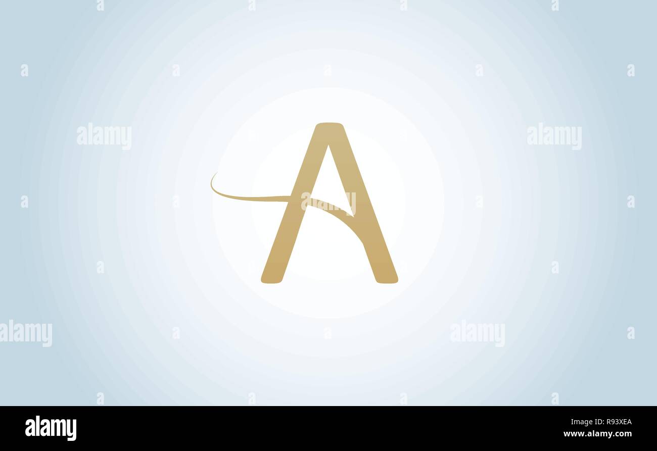 Luxury letter logo concept Stock Vector Images - Alamy