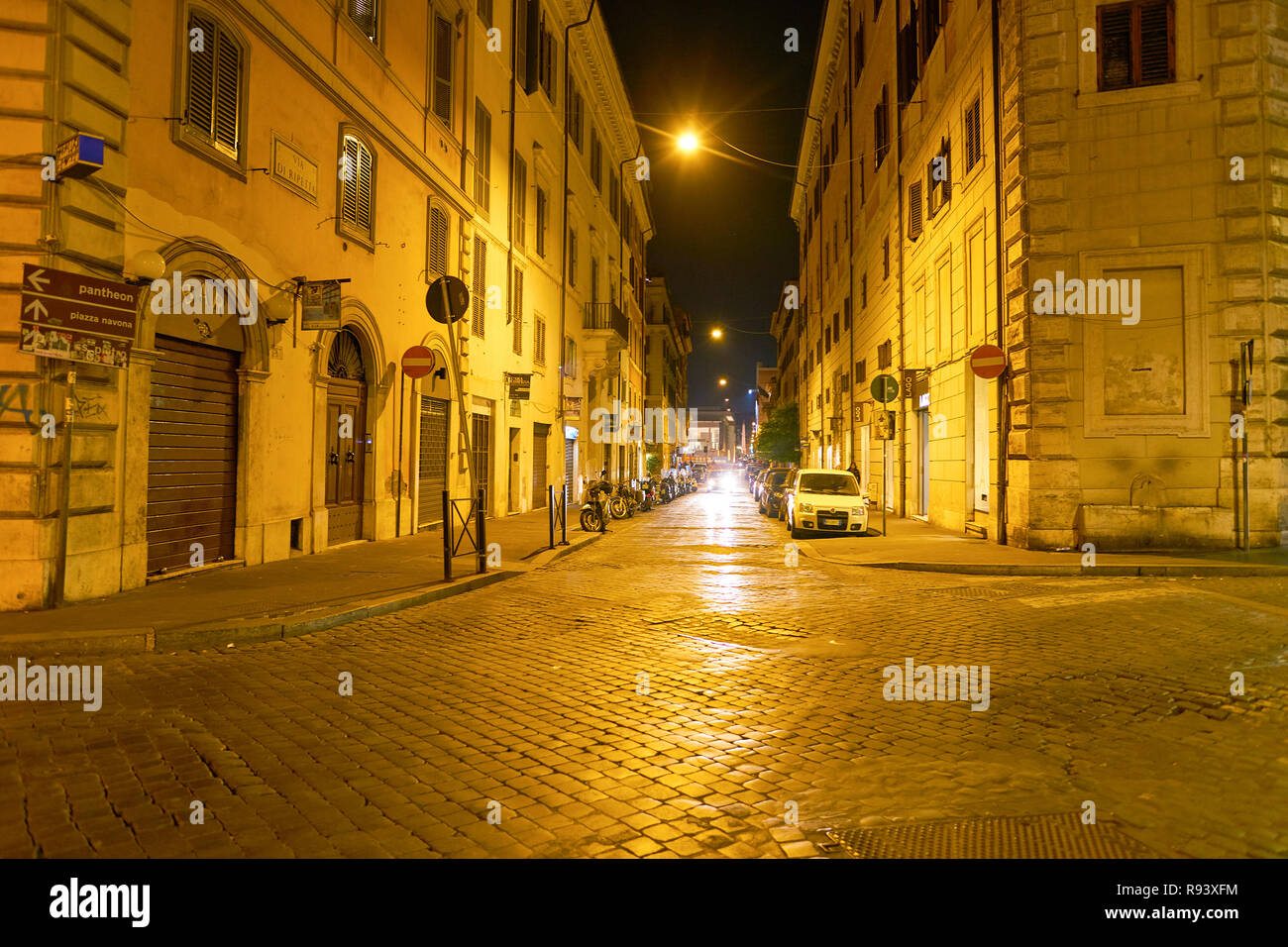 ROME, ITALY - CIRCA NOVEMBER, 2017: Rome urban landscape. Rome is the ...