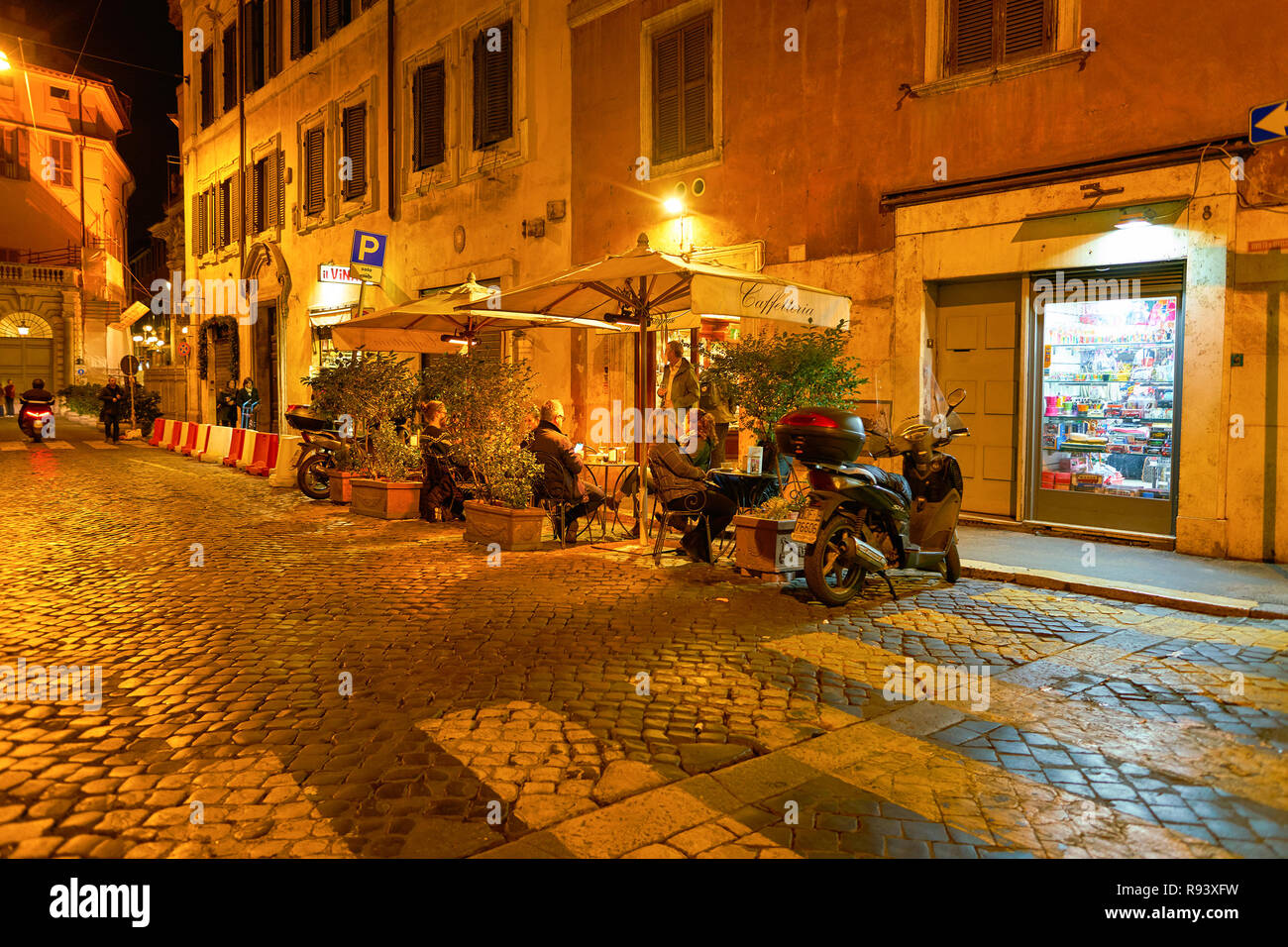 ROME, ITALY - CIRCA NOVEMBER, 2017: Rome urban landscape. Rome is the ...