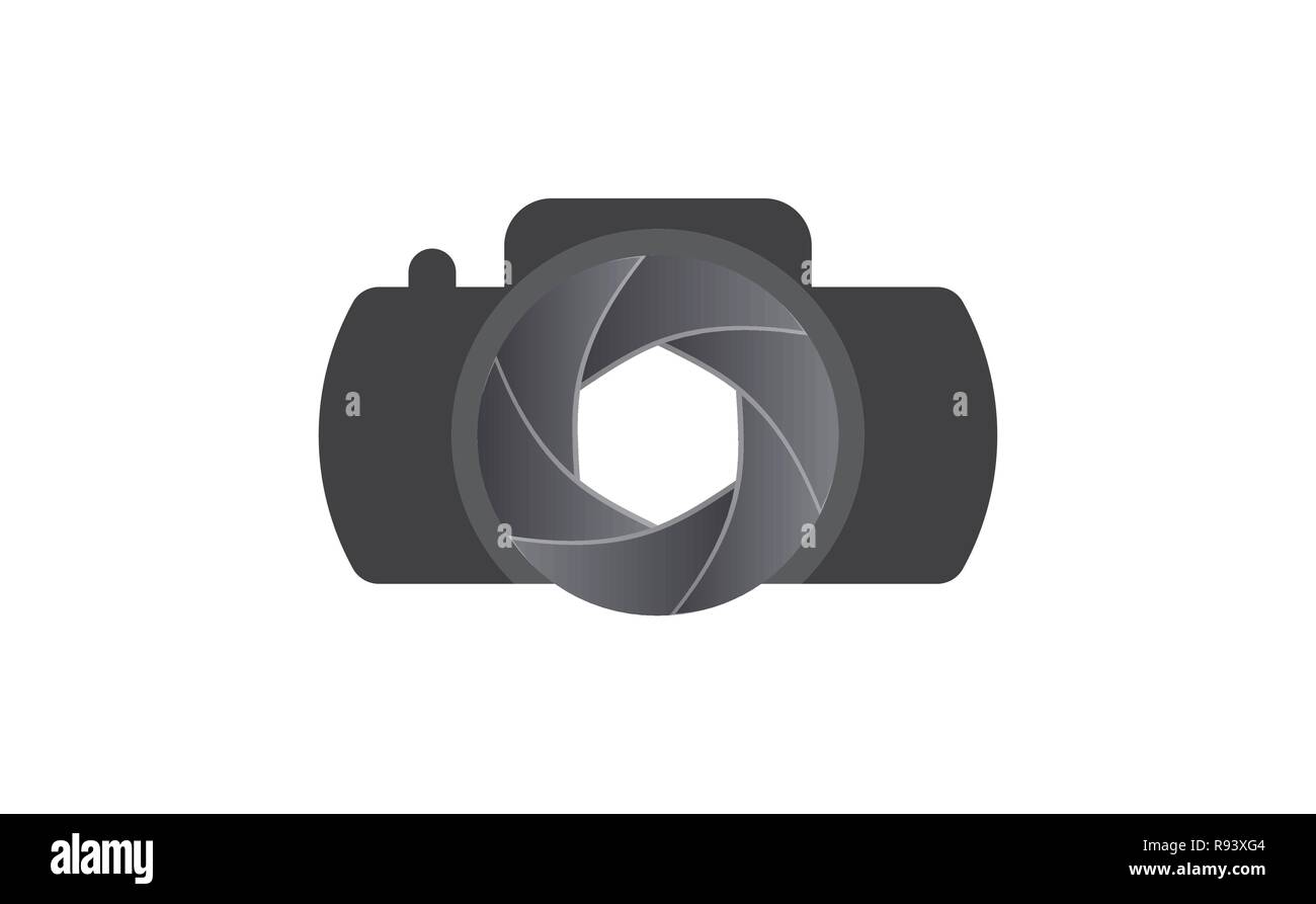 Camera unique logo hi-res stock photography and images - Alamy
