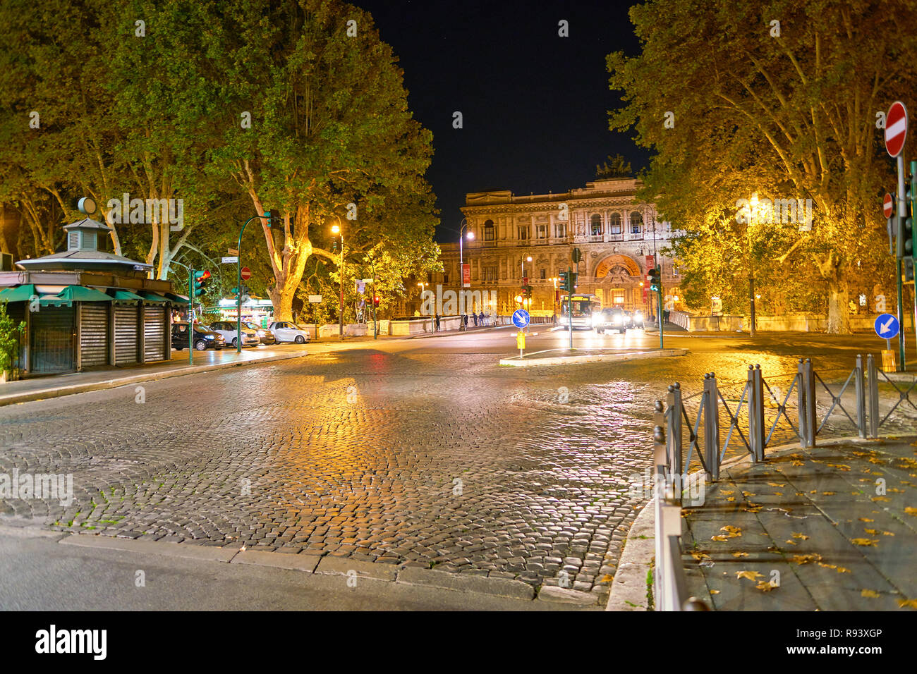 ROME, ITALY - CIRCA NOVEMBER, 2017: Rome urban landscape. Rome is the ...