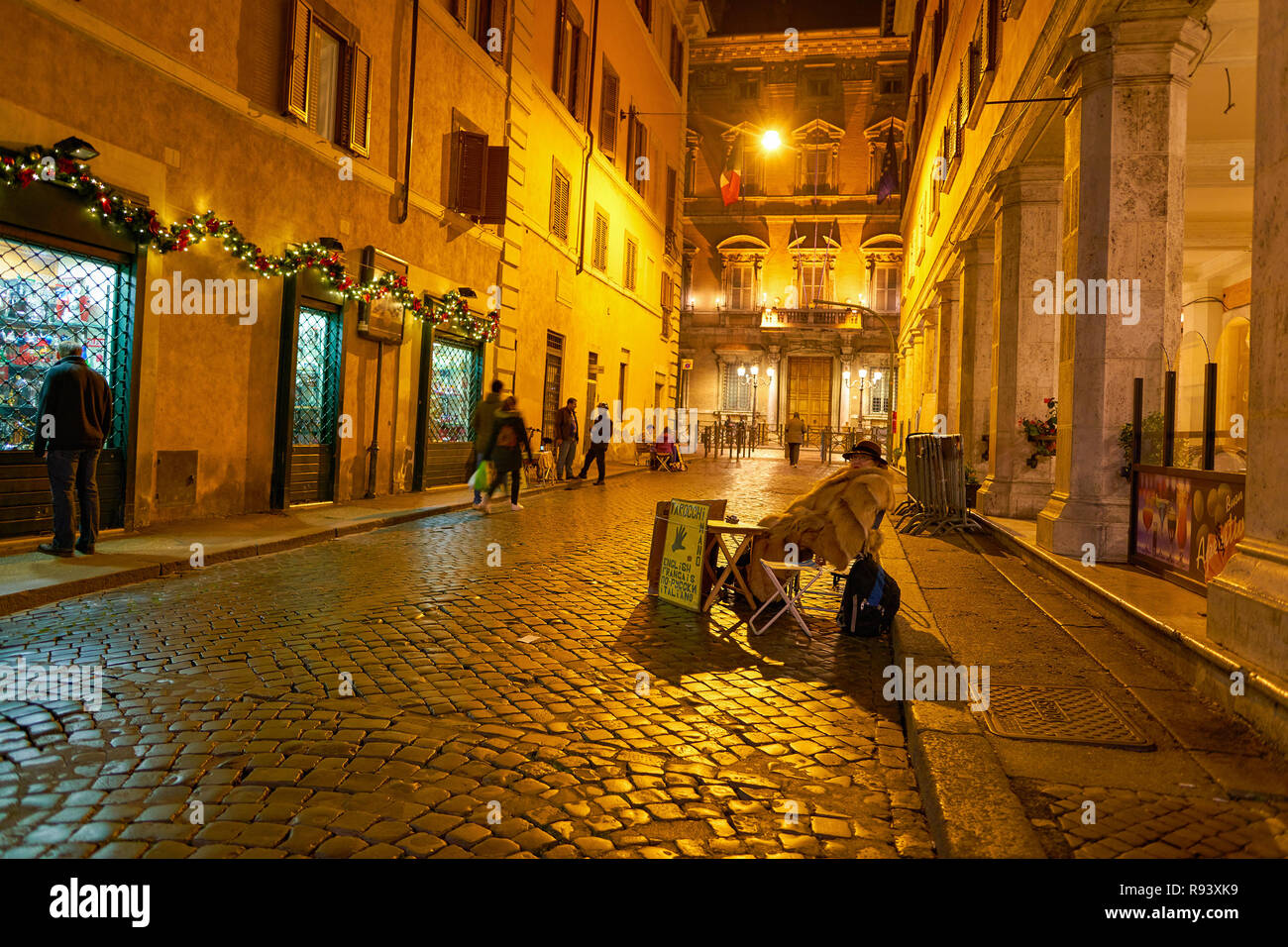 ROME, ITALY - CIRCA NOVEMBER, 2017: Rome urban landscape. Rome is the ...