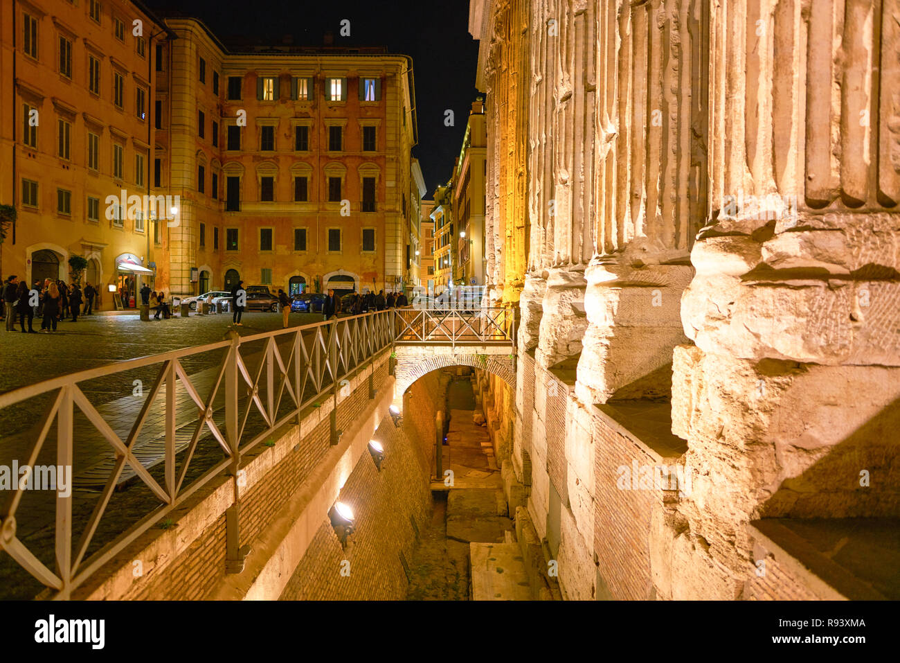 ROME, ITALY - CIRCA NOVEMBER, 2017: Rome urban landscape. Rome is the ...