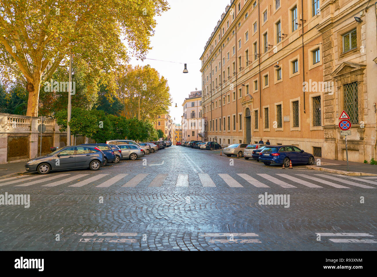 ROME, ITALY - CIRCA NOVEMBER, 2017: Rome urban landscape. Rome is the ...