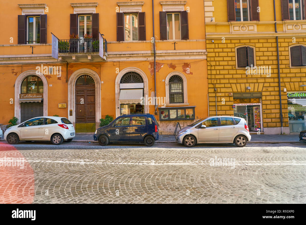 ROME, ITALY - CIRCA NOVEMBER, 2017: Rome urban landscape. Rome is the ...