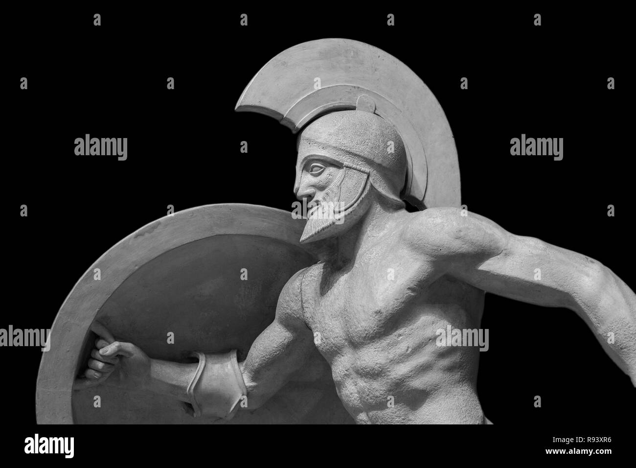 Spartan warrior armour hi-res stock photography and images - Alamy