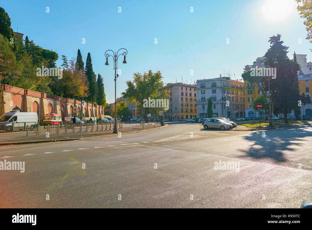 ROME, ITALY - CIRCA NOVEMBER, 2017: Rome urban landscape. Rome is the ...