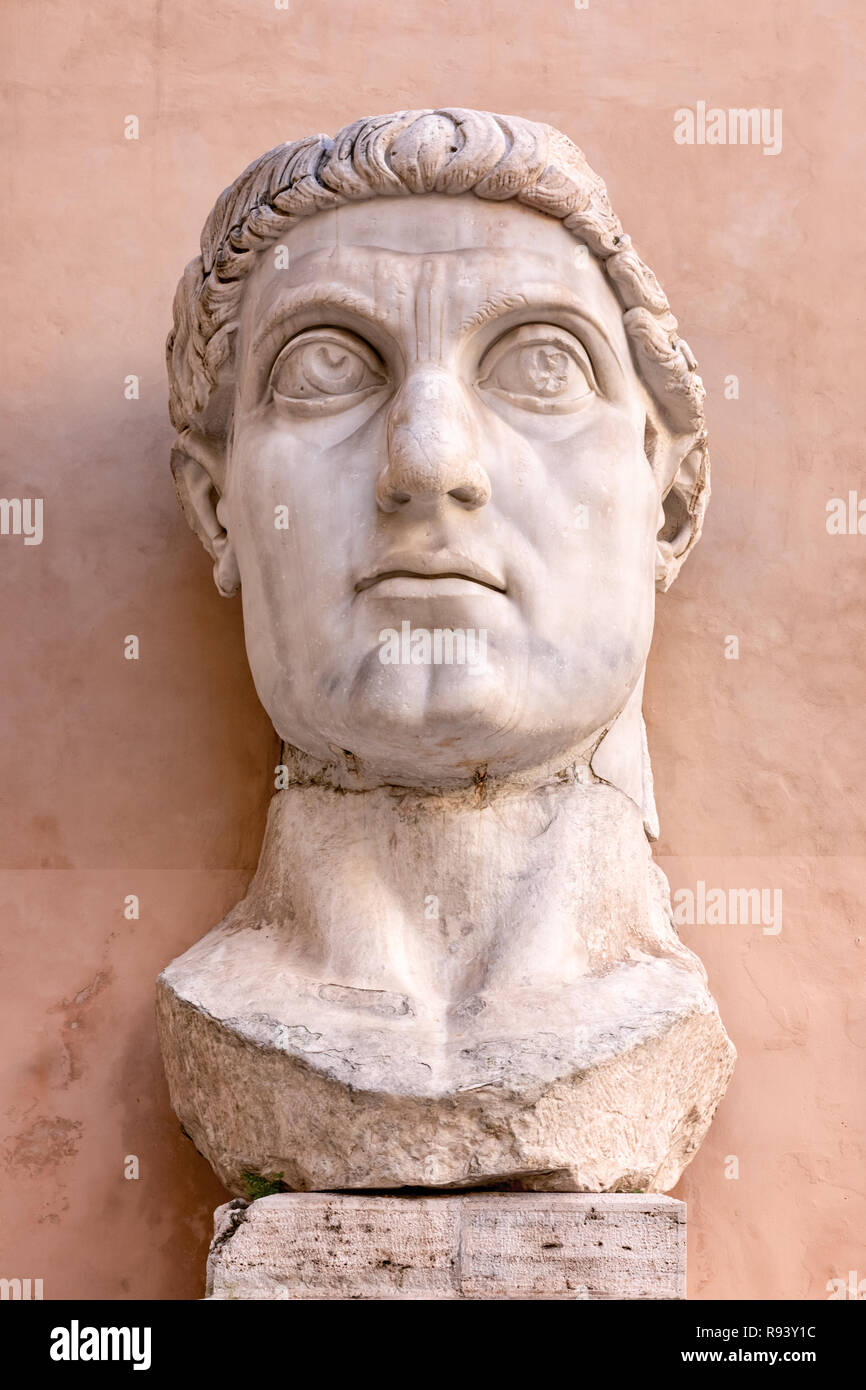 The colossus of constantine hi-res stock photography and images - Alamy