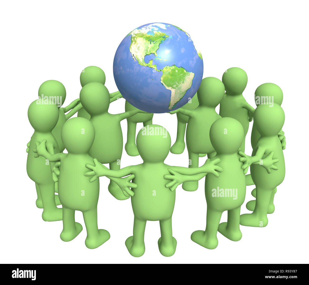 Community environment Cut Out Stock Images & Pictures - Alamy
