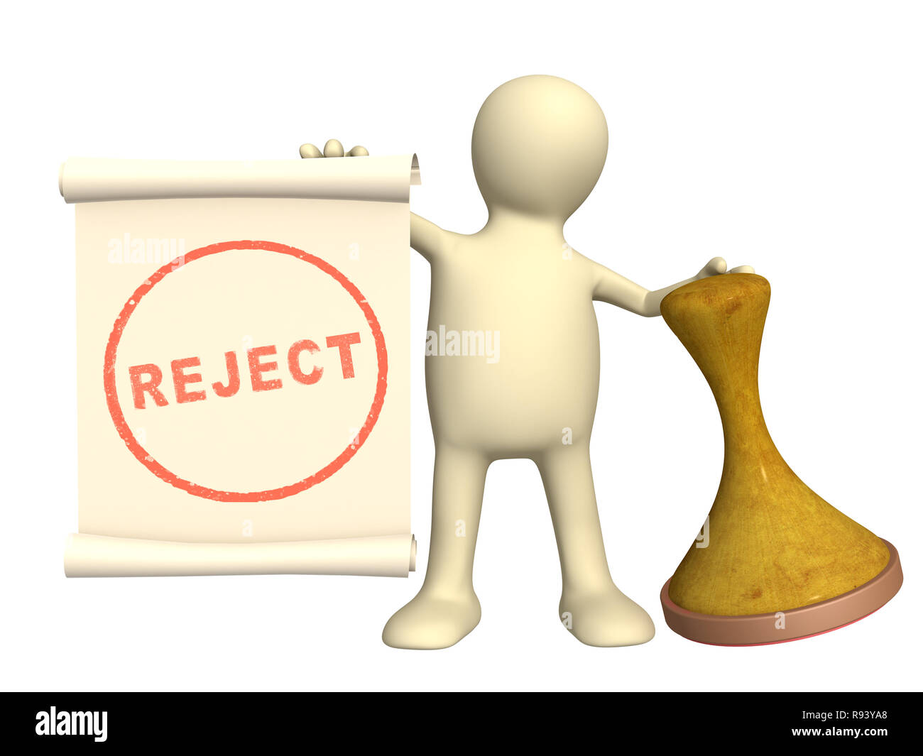Reject rejection Cut Out Stock Images & Pictures - Alamy