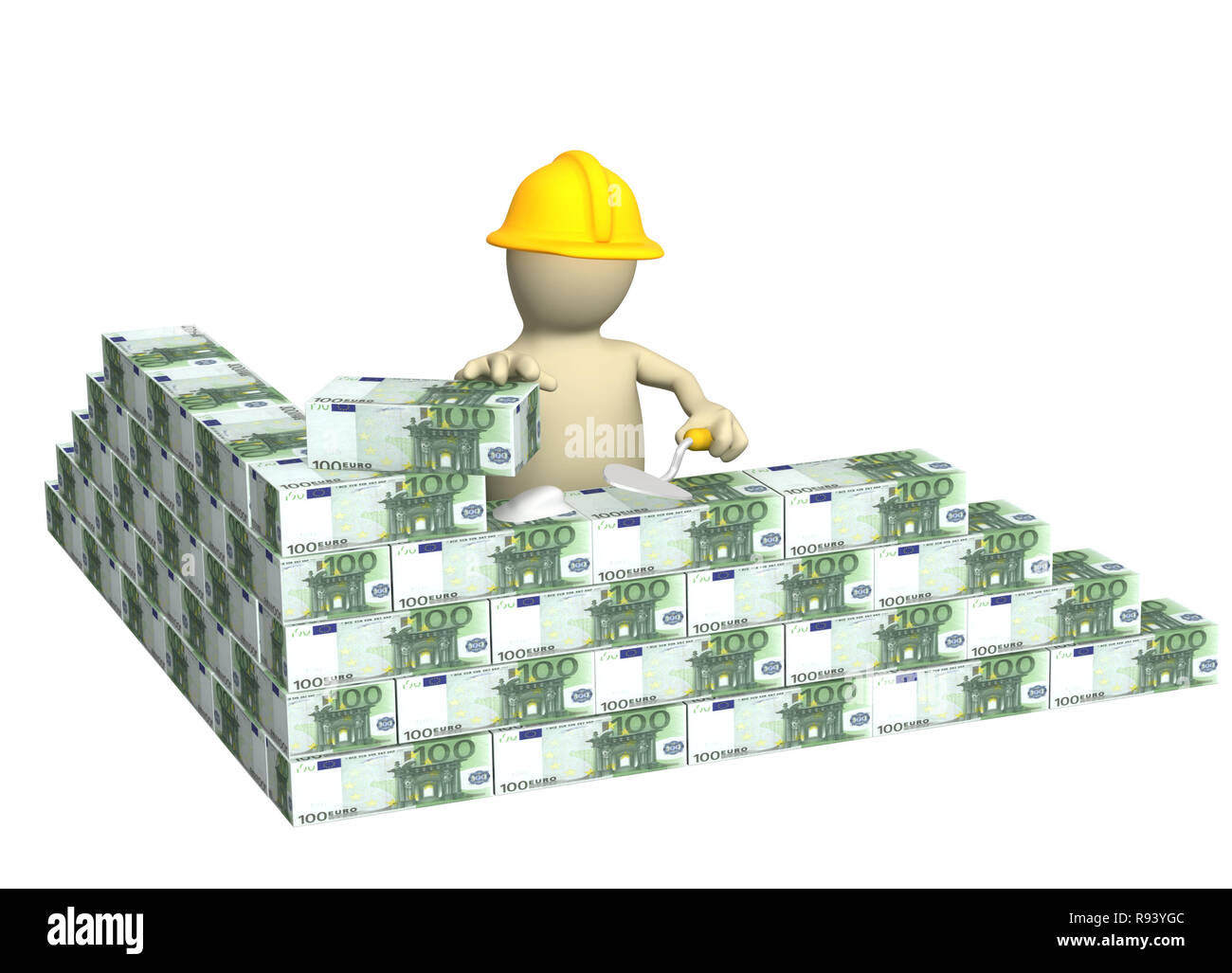 Conceptual image - building business. 3d Stock Photo - Alamy