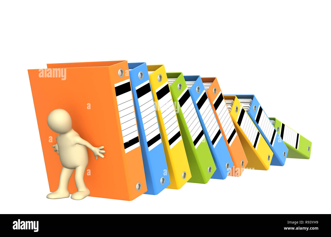 Person falling over cartoon hi-res stock photography and images - Alamy