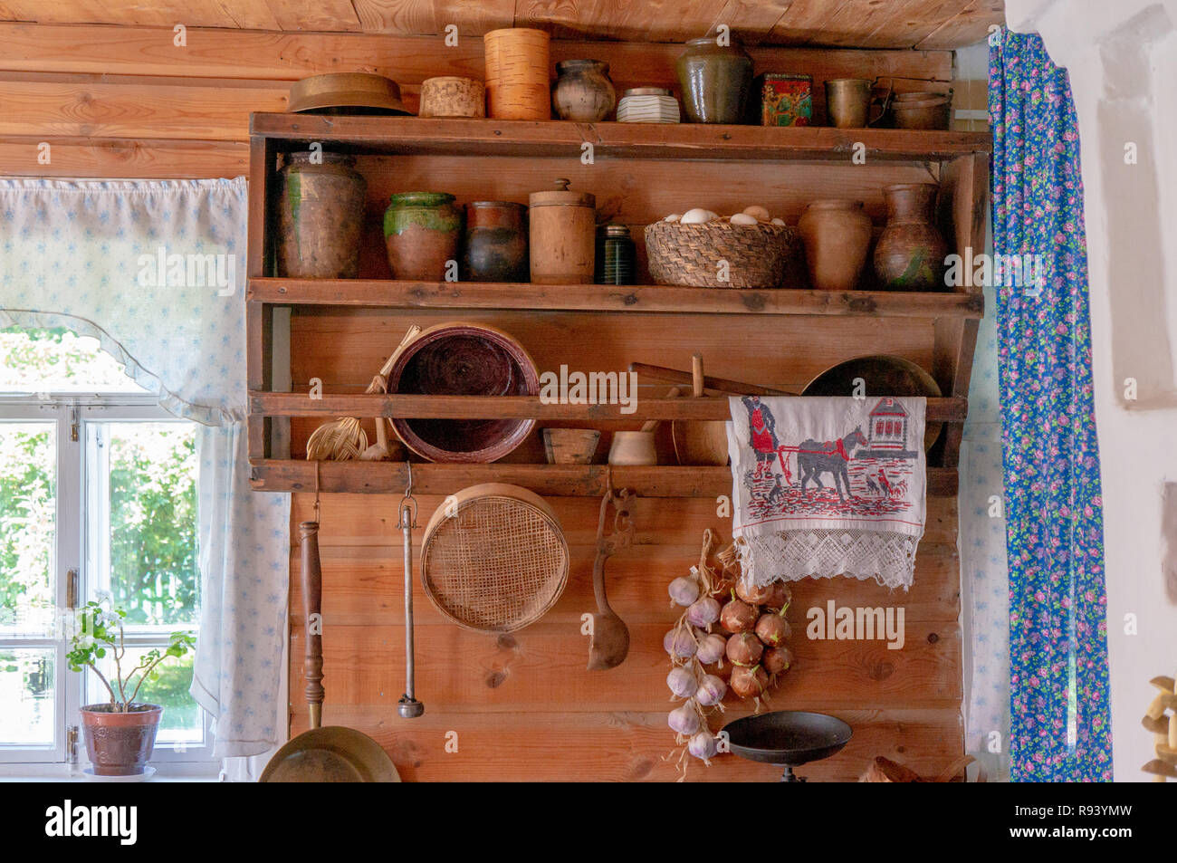 Peasant cottage interior hi-res stock photography and images - Alamy