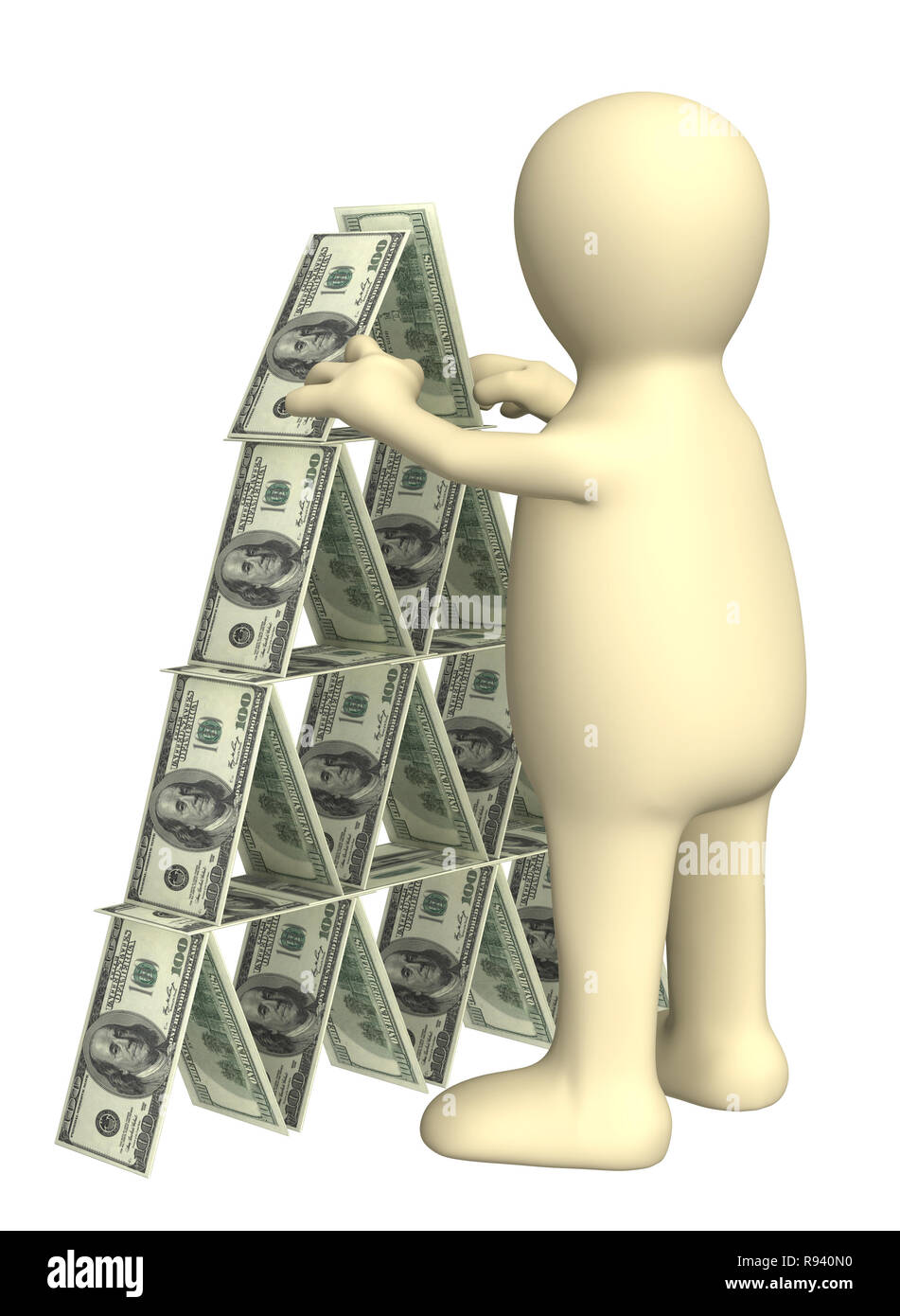 Pyramid of money hi-res stock photography and images - Alamy