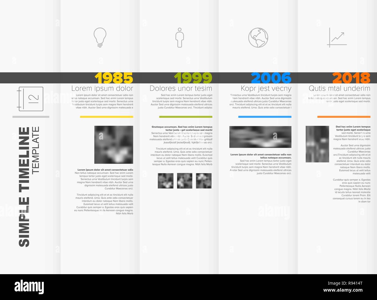 Simple Timeline Design