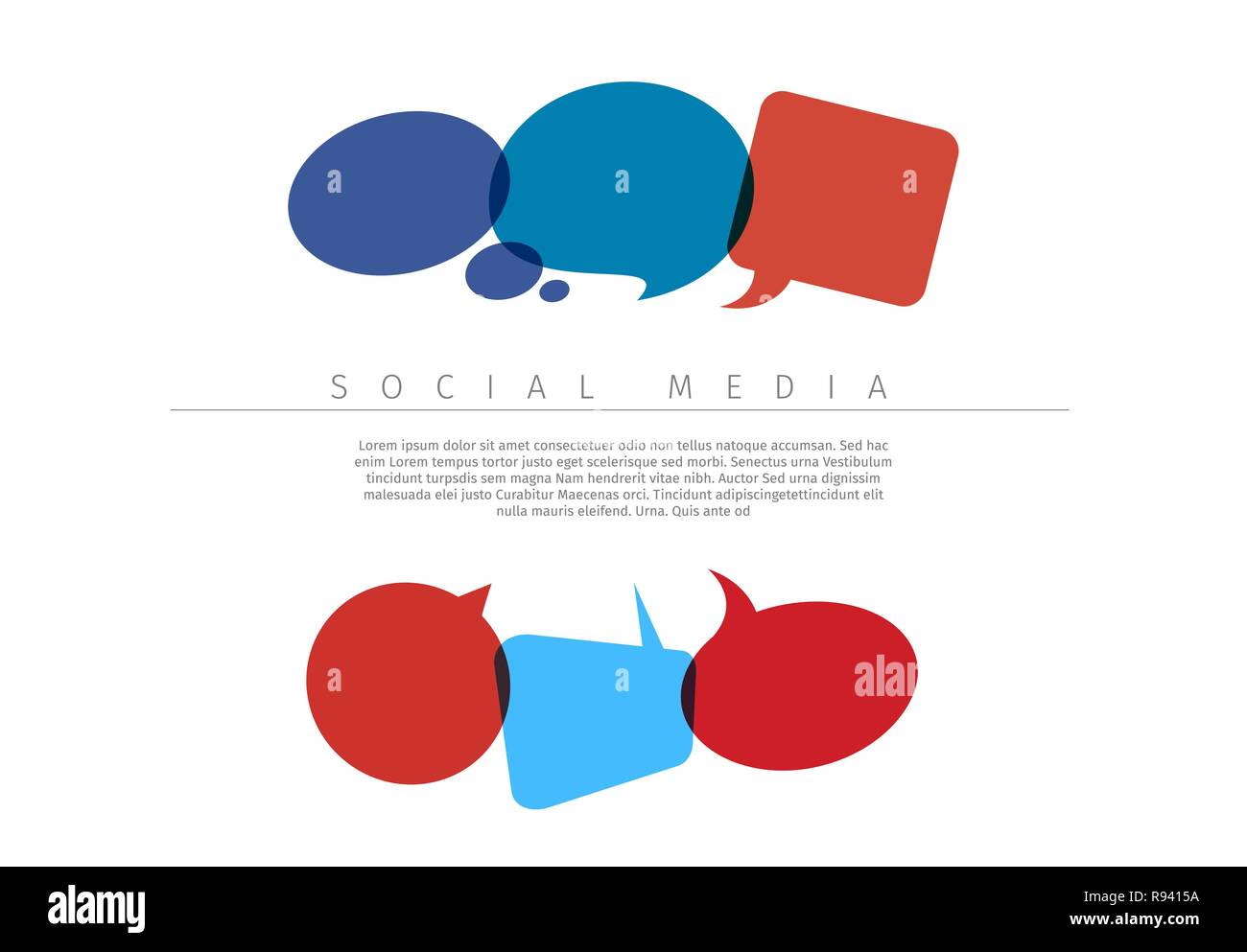 Message box template place Cut Out Stock Images & Pictures - Alamy