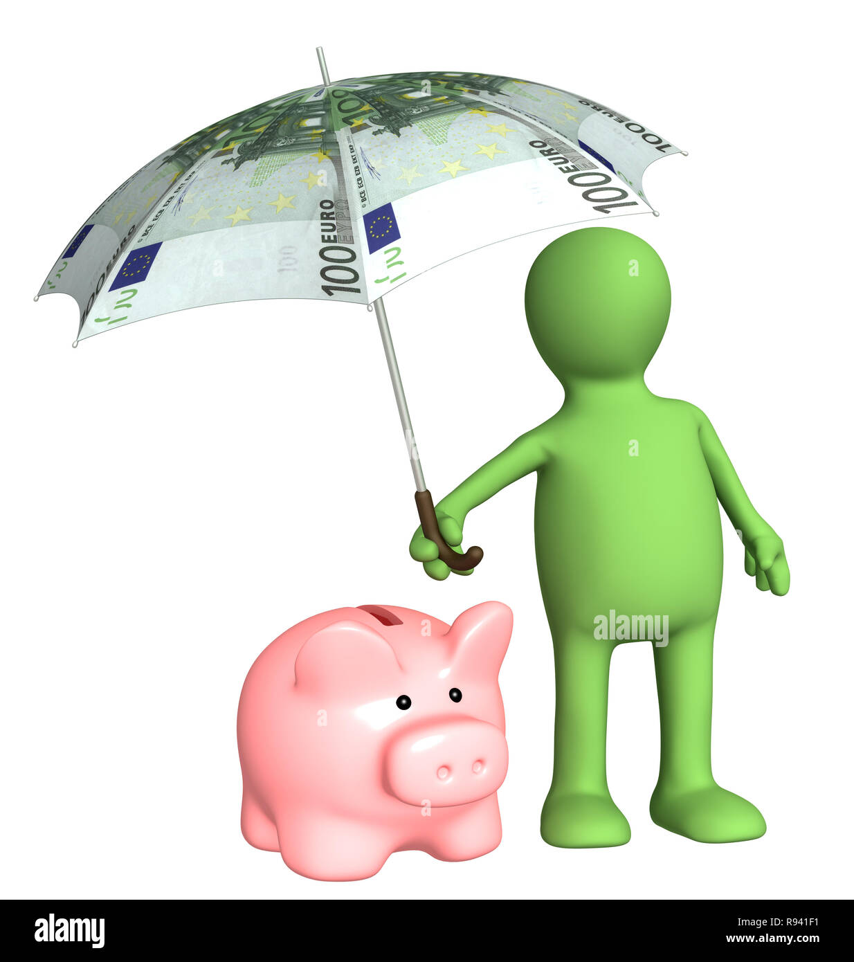 Financial protection - insurance of bank contributions Stock Photo - Alamy