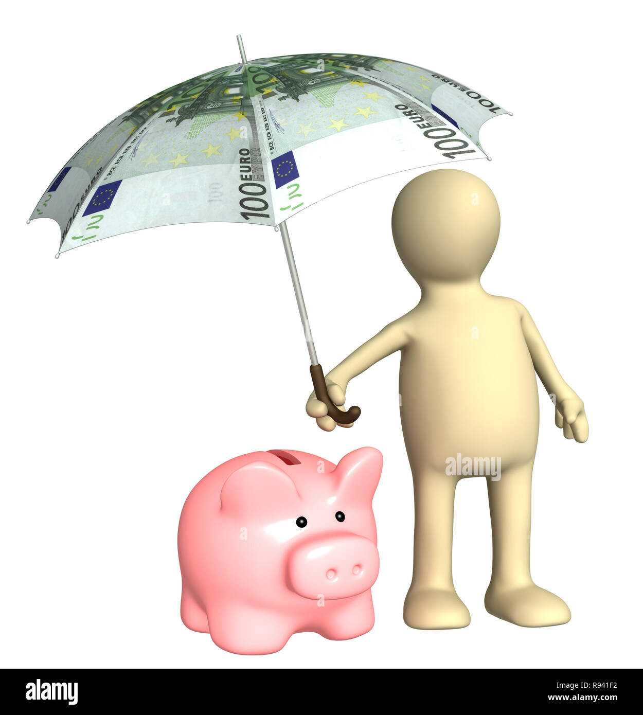 Financial protection - insurance of bank contributions Stock Photo - Alamy