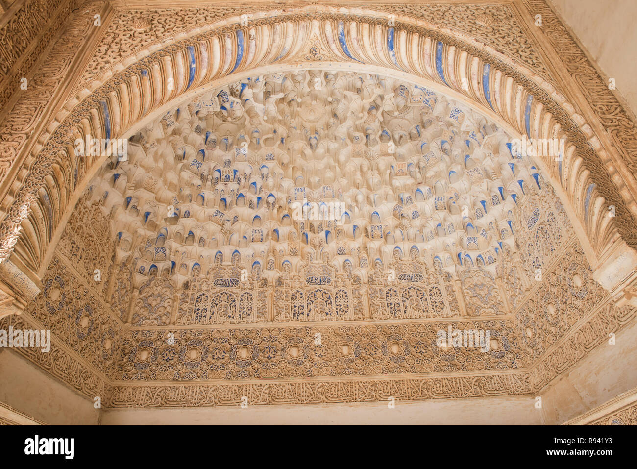 Architectural Beauty of Alhambra Palace Stock Photo - Alamy