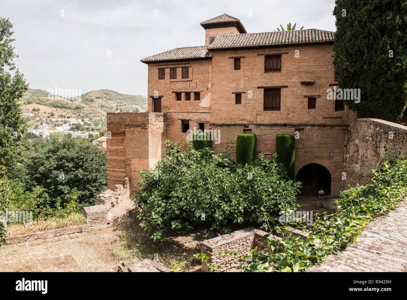 Amazing Alhambra Palace Architectural Beauty Stock Photo - Alamy