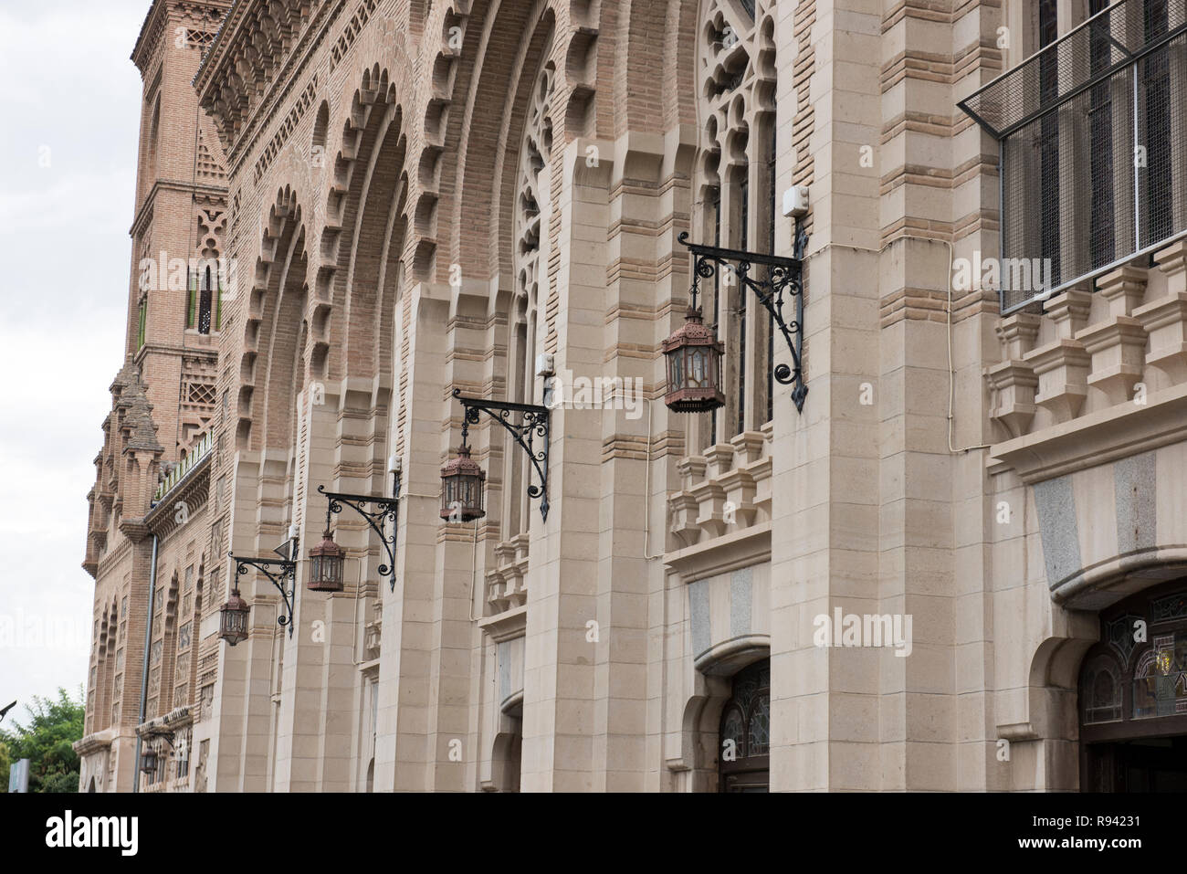 Exterior Of Local Buildings Stock Photo - Alamy