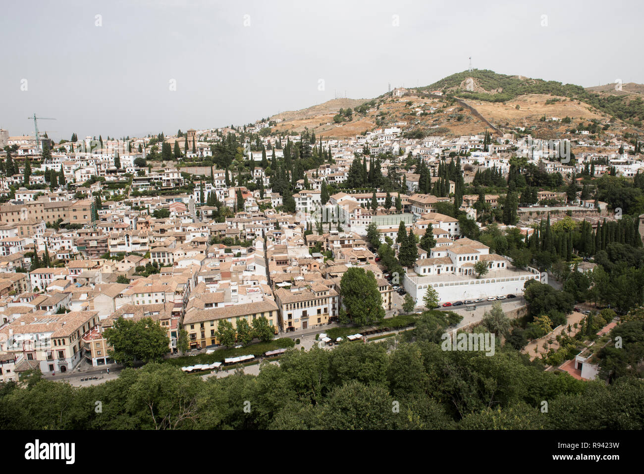 City View From Alhambra Palace Stock Photo - Alamy