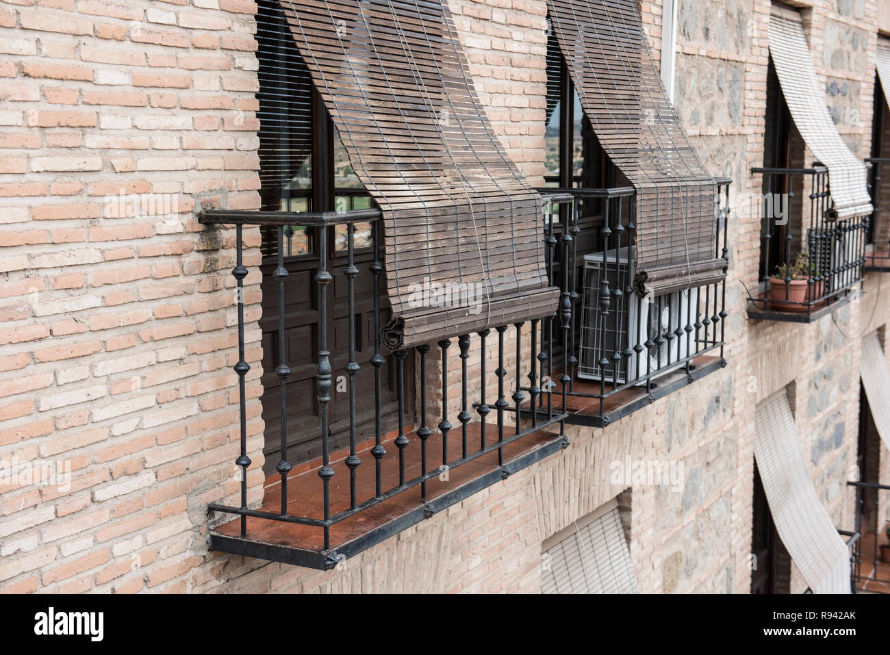 Exterior Of Local Buildings Stock Photo - Alamy