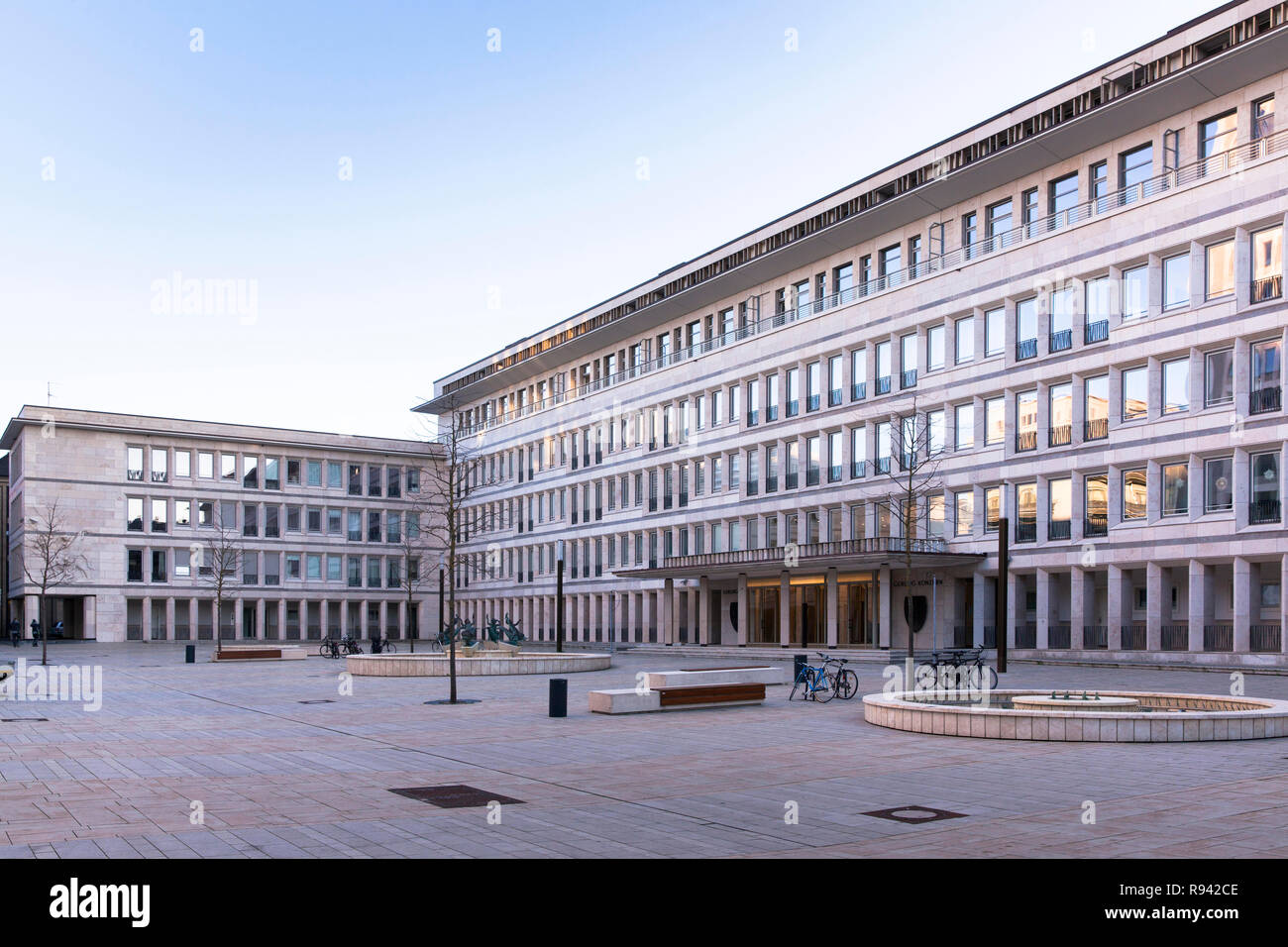 Germany, Cologne, the Gerling Quartier, the former headquarters of the ...