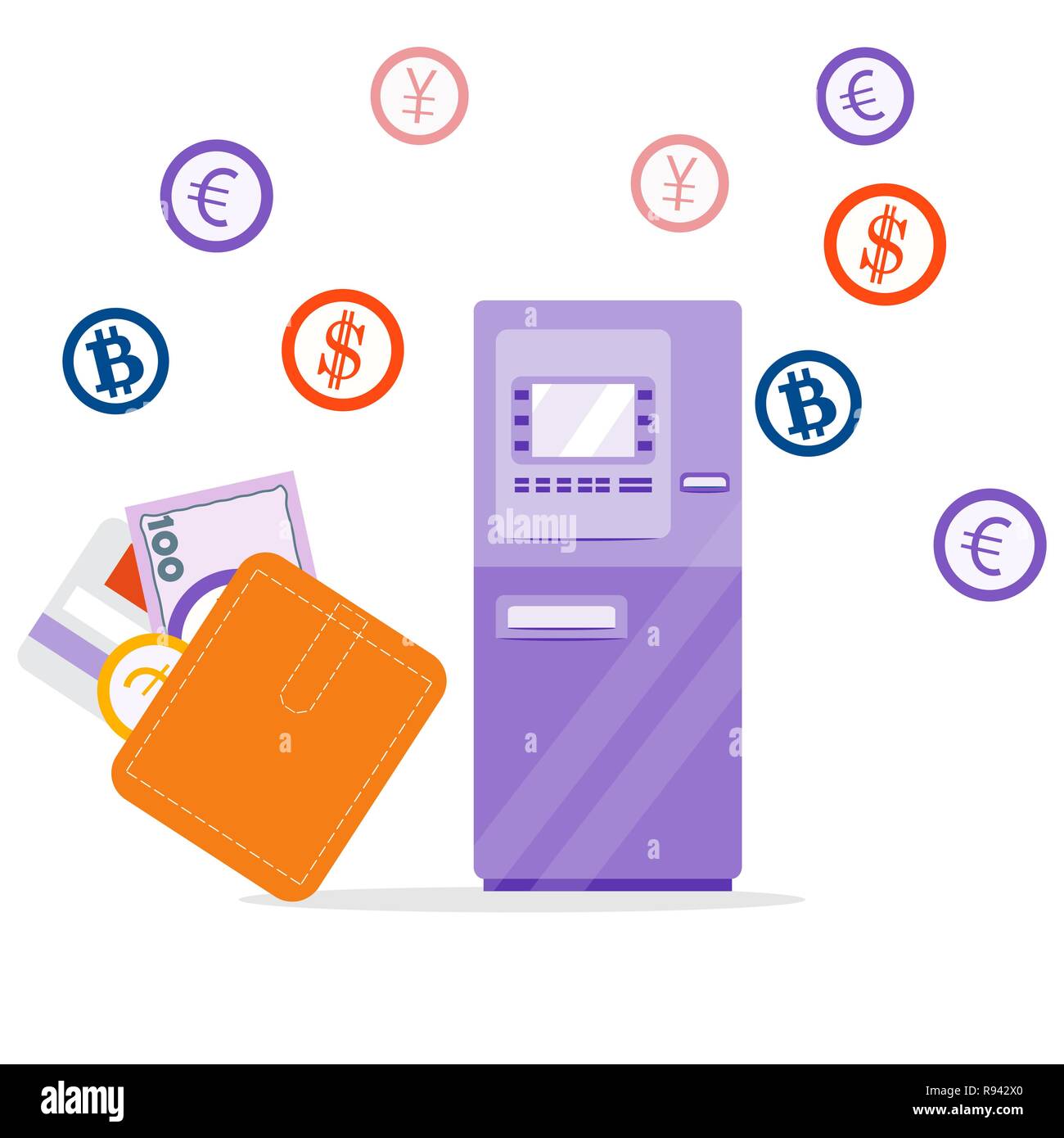 Commercial bank branch Stock Vector Images - Alamy