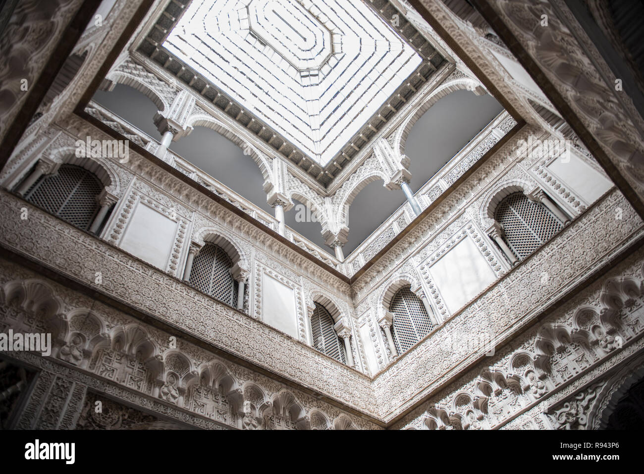 Enchanting Architecture of Alhambra Palace Stock Photo - Alamy